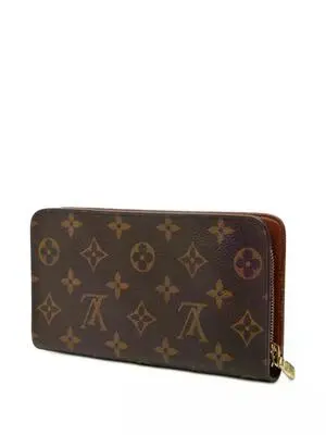 LOUIS VUITTON 2003 Monogram Porte Monnaie Zippy Wallet Long Wallets - Brown
