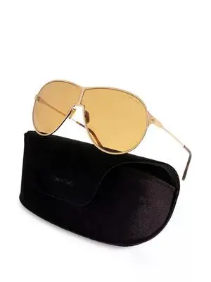 TOM FORD Gaia Aviator Sunglasses