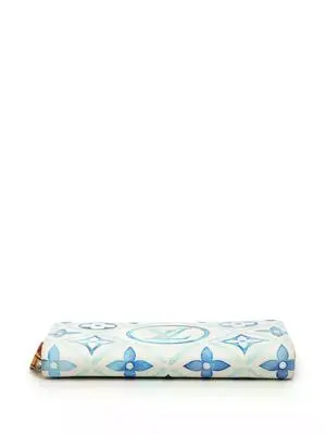 LOUIS VUITTON 2021-2026 Monogram The Pool Zippy Wallet Long Wallets - Blue