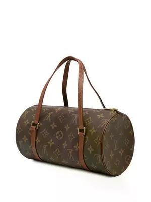LOUIS VUITTON Monogram Papillon 26 Handbag - Brown