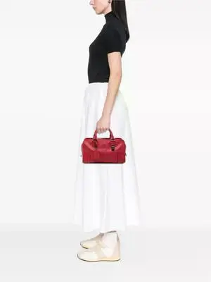 Loewe Amazona 28 Satchel - Red