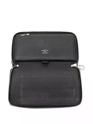 LOUIS VUITTON 2012 Damier Graphite Zippy Organizer Wallet Long Wallets