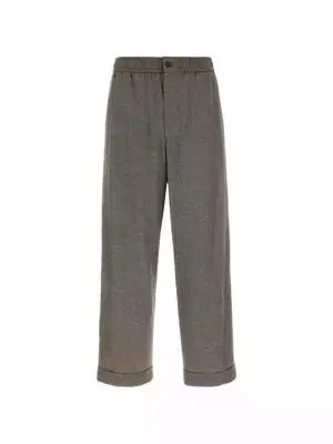 Giorgio Armani Melange Effect Track Pants