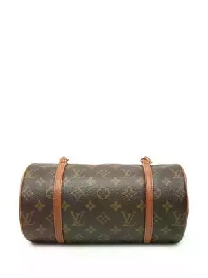 LOUIS VUITTON 1995 Monogram Papillon 26 Handbag - Brown