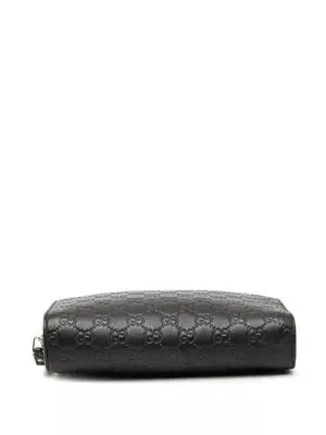 Gucci Embossed Leather Clutch Bag