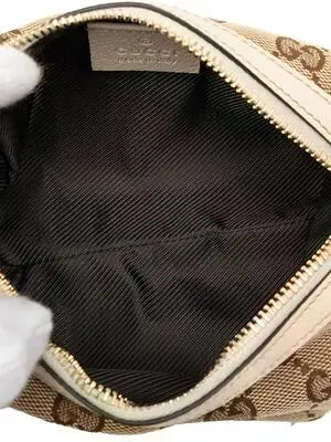 Gucci Gg Canvas Cosmetic Pouch - Neutrals