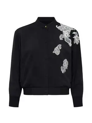 Hellessy Lazlo Lace Appliqué Shirt