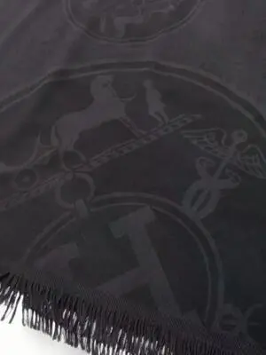 Hermès 2000s New Libris Shawl