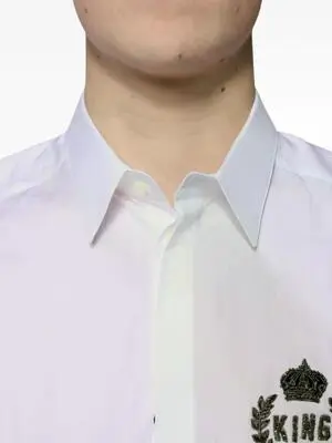 Dolce & Gabbana Embroidered-logo Shirt