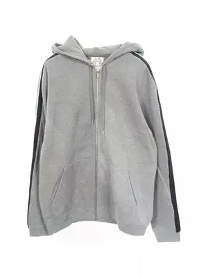 Hermès Side Stripe Zip-up Hoodie