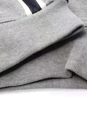 Hermès Side Stripe Zip-up Hoodie