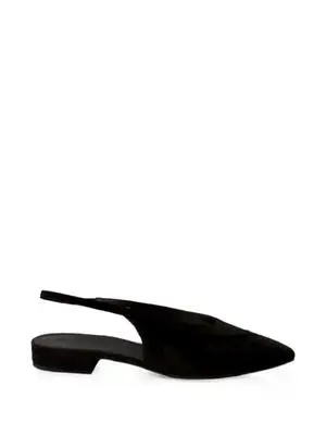 Loro Piana Rebecca Slingback Pumps - Brown