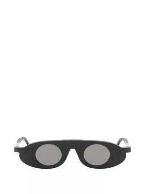 VAVA EYEWEAR Geometric Frame Sunglasses - Black