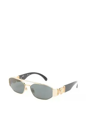 Versace Medusa Geometric Frame Sunglasses