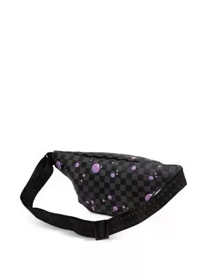 SPRAYGROUND Check Pattern Shark Mouth Belt Bag