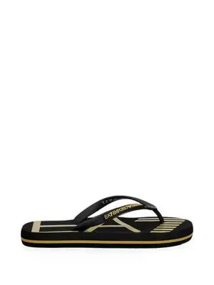 EA7 Logo Flip Flops
