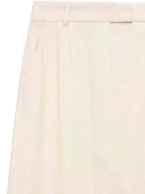 ANINE BING Meredith Midi Skirt With Front Slit