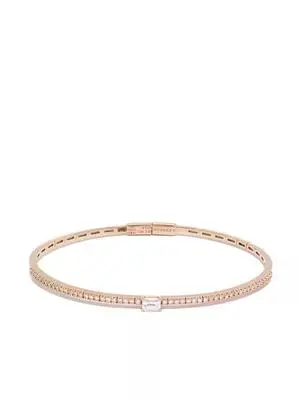 ROSEKEY 18k Rose Gold Diamond Bracelet - Pink