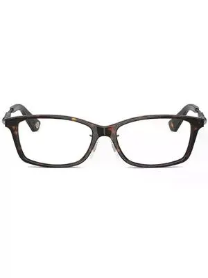 Burberry Rectangle Frame Glasses - Brown