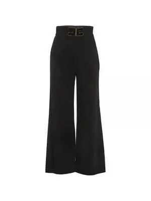 Elisabetta Franchi High Waisted Pants For Women