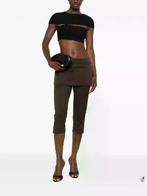 Cult Gaia Brett Cut-out Cropped Top