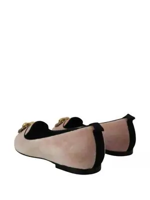 Dolce & Gabbana Devotion Embellished Velvet Loafers