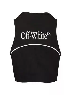 Off-White Off Stamp Seamless Crop Top