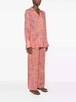 VENUJA Paisley Print Shirt