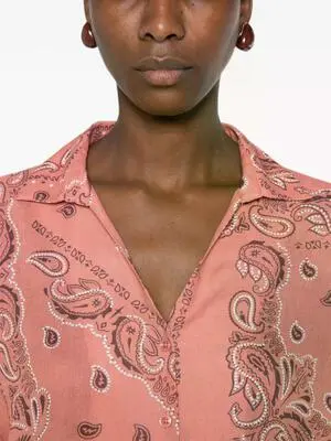 VENUJA Paisley Print Shirt