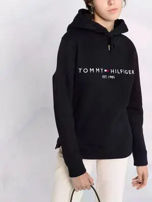 Tommy Hilfiger Embroidered Logo Pullover Hoodie