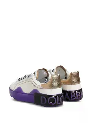 Dolce & Gabbana Logo Patch Sneakers
