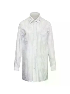 MAISON MARGIELA Oversized Striped Cotton Shirt