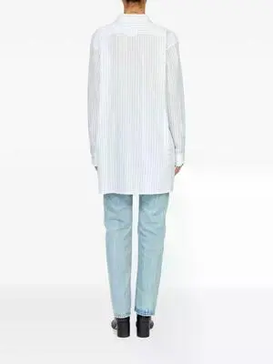 MAISON MARGIELA Oversized Striped Cotton Shirt