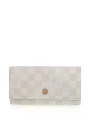 JOOP! Check-pattern Logo-plaque Wallet - Neutrals