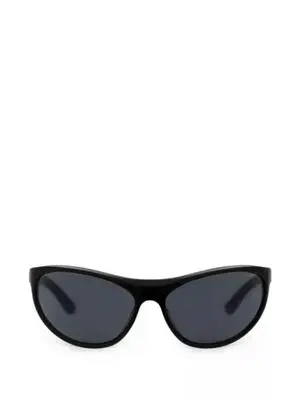 THISTLES Geometric-frame Sunglasses - Black