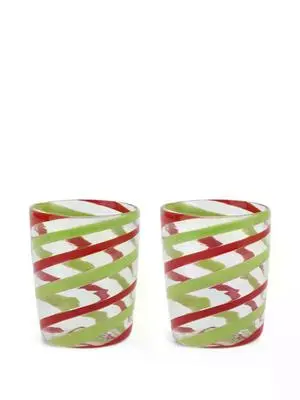 LISA CORTI X Canna Spiral Decorative Glasses - Red