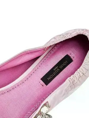 LOUIS VUITTON Embellished Flat Pumps