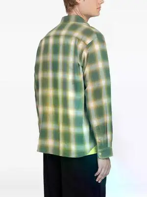 StÜssy Beach Plaid Ombre Shirt