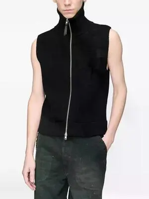 MAISON MARGIELA Four Stitches Waistcoat - Black
