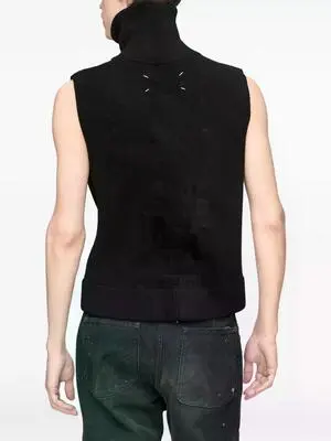 MAISON MARGIELA Four Stitches Waistcoat - Black