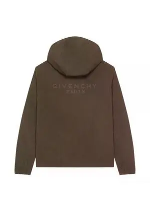 Givenchy Hooded Logo Print Jacket