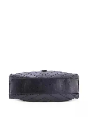Saint Laurent Niki Shopping Matelasse Chevron Leather Medium Tote Bag