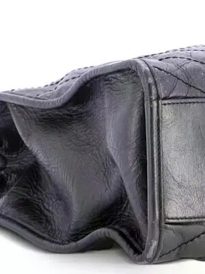 Saint Laurent Niki Shopping Matelasse Chevron Leather Medium Tote Bag
