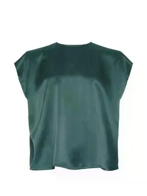 ERES Silk Cap-sleeve Blouse