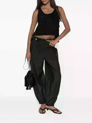 BY MALENE BIRGER Lumas Wide Leg Trousers - Black