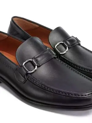 Zegna Vittorio Leather Loafers