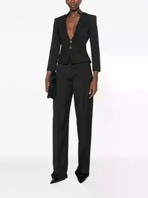 Elisabetta Franchi Double-button Peaked-lapel Blazer