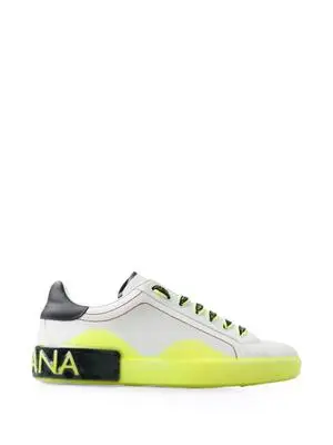 Dolce & Gabbana Portofino Leather Sneakers