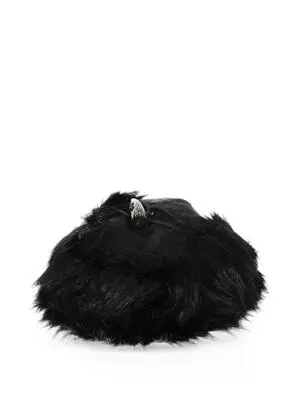 Dsquared2 Ski Baseball Cap With Faux Fur Trim