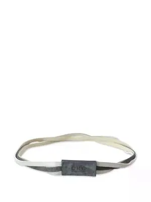Costume National Suede Two-tone Belt